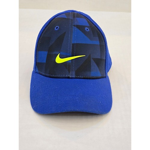 Youth Nike True 4-7SNapback Dri-Fit Hat / Geometric blue/black | eBay
