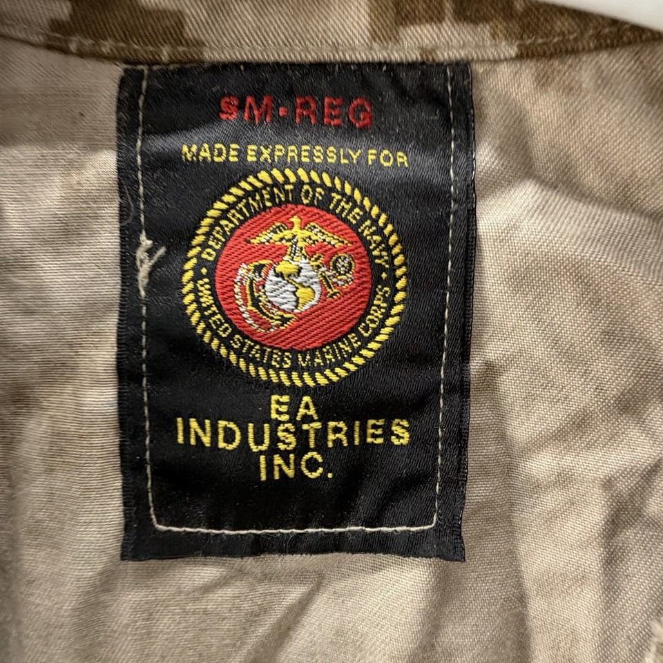 US Marine Corps Desert MARPAT Blouse Top Size Small Regular Digital ...