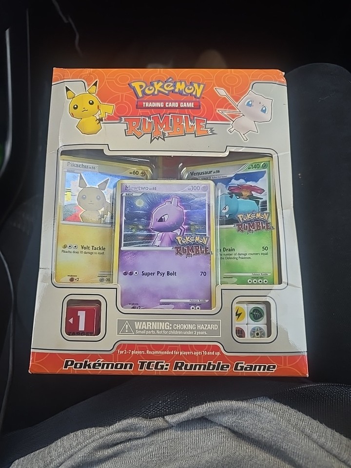 Pokemon Rumble TCG Box 16 Cards Mew Pikachu Venusaur Pokemon 2009 ...
