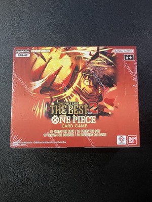 One Piece: The Best Vol.2 (PRB-02) Premium Booster Box Sealed | eBay