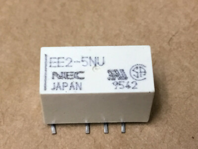 (2 PC) NEC EE2-5NU Power Signal Relay, DPDT, Momentary, 0.028A (Coil ...