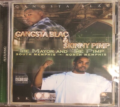 Gangsta Blac & Skinny Pimp - The Mayor and The Pimp (Factory Sealed CD ...