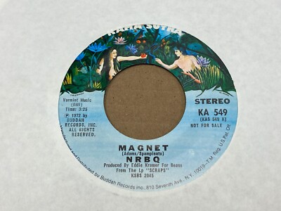 NRBQ Magnet mono stereo 7" 45 rpm Kama Sutra DJ PROMO [southern boogie ...