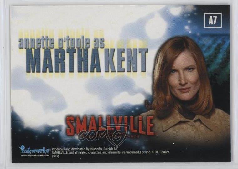 2003 Inkworks Smallville Season 2 Authentic Annette O'Toole as Martha ...