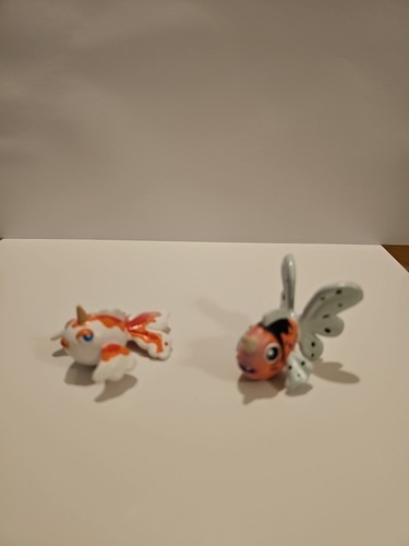 1999 ORIGNAL 2" POKEMON C.G.T.S.J TOMY SEAKING & GOLDEEN MINI FIGURE ...