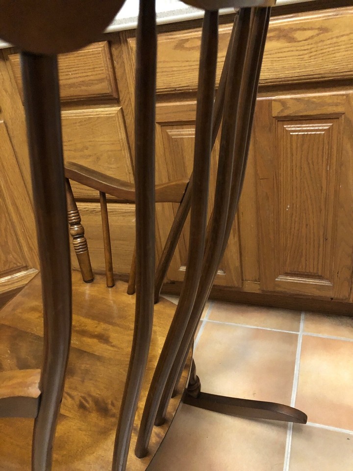 S. Bent & Bros Colonial Adult Rocking Chair Nutmeg Vintage Brothers | eBay