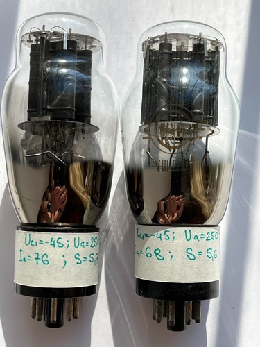 2PCS 6S4S / 6A3 / 6B4G / 6C4C POWER TRIODE AUDIO SVETLANA TUBES! NOS ...