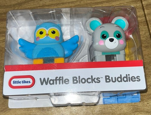 Little Tikes Waffle Blocks Buddies (Owl/Bear) Factory Sealed BNIP ...