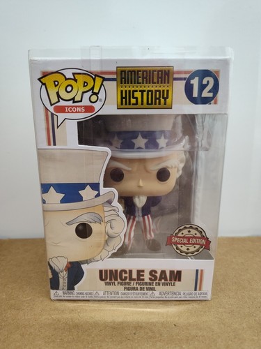 AMERICAN HISTORY - UNCLE SAM #12 Funko Pop GENUINE AUS STOCK SPECIAL ...