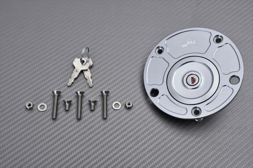 TWM Titanium Fuel Tank Gas Cap + keys SUZUKI GSXR 1000 GSX-R 2009-2016 ...