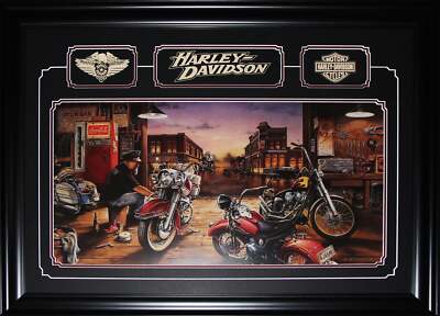 Ready to Rumble Harley Davidson Motorcycle by Dan Hatala Fine Art Print ...