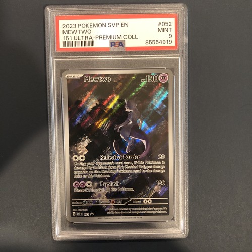 2023 Pokemon TCG Mewtwo #52 EN: SVP 151 Mew UPC Promo MINT PSA 9 | eBay