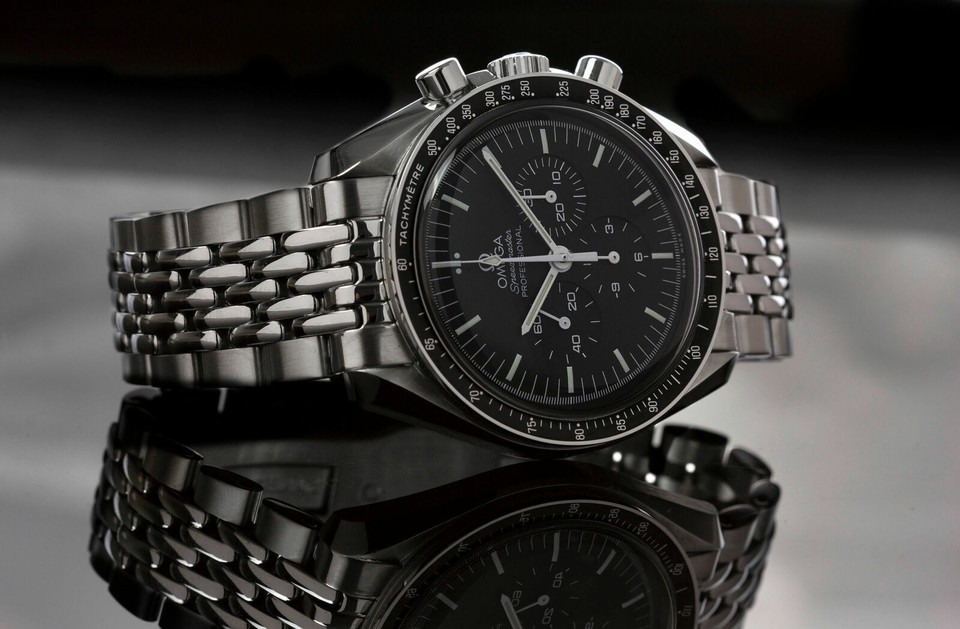 BEAD OF RICE WATCH BAND FOR OMEGA VINTAGE WATCHES 18MM STAINLESS STEEL ...