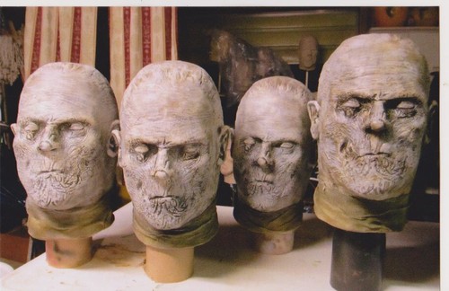 Imhotep Mummy Boris Karloff Latex Halloween Mask Famous Universal ...