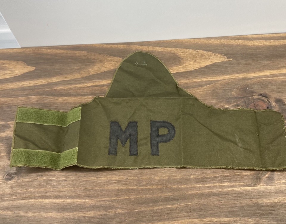 US Army Military Police MP Green Brassard Arm Band | eBay