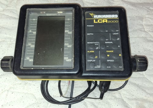 Hummingbird LCR 2000 Fish Finder w/ 12v Connectors | eBay