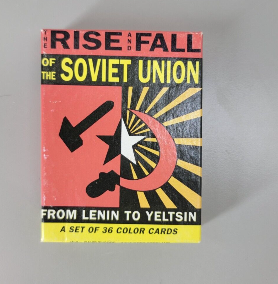 The Rise and the Fall of the Soviet Union Set of 36 Color Cards ...