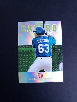 2003 Topps Pristine Uncirculated Refractor BERNIE CASTRO SP RC /1599 ...