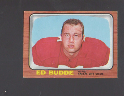 1966 Topps Football Card #65 Ed Budde-Kansas City Chiefs Ex Card | eBay