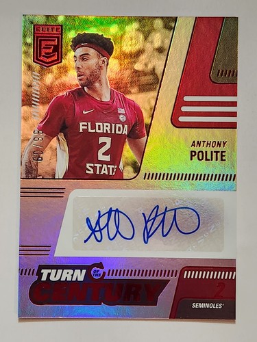 2022-23 Chronicles Draft Elite #TTC-APO Anthony Polite Red Rookie Auto ...
