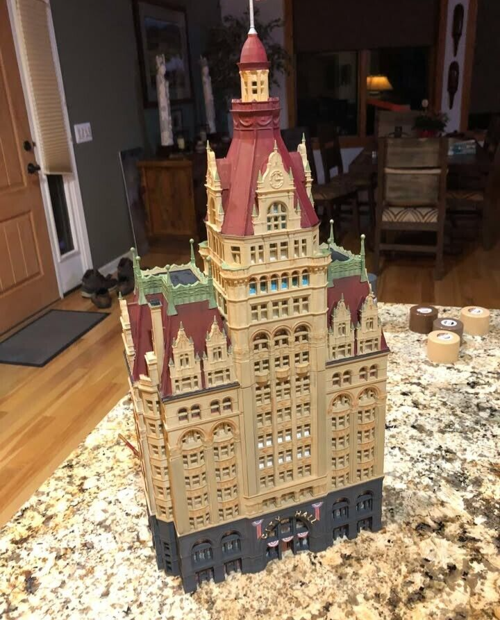 N Scale Skyscraper/Building/High Rise (21.25" tall) - Pabst Building ...