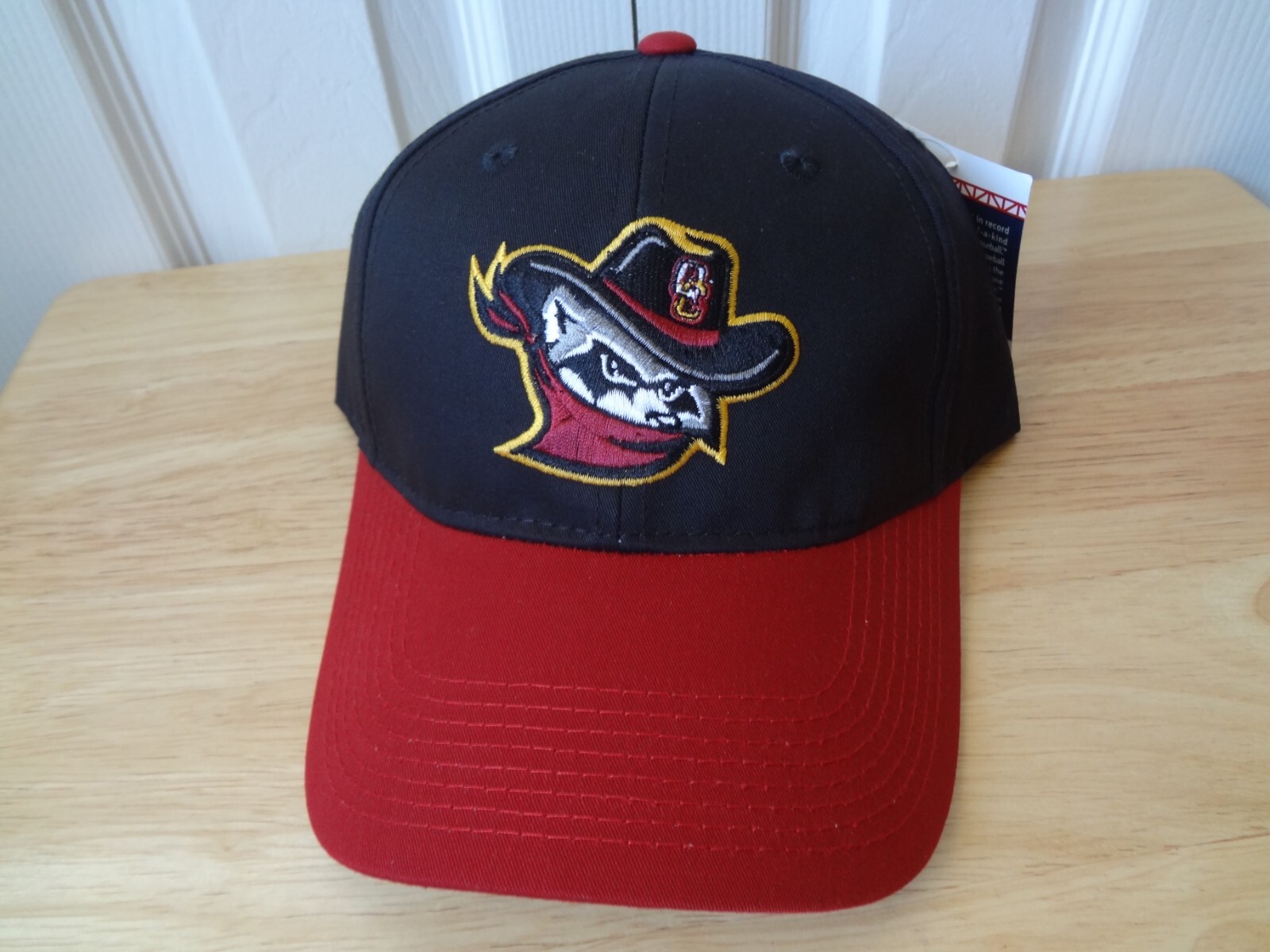VTG Minor League Quad Cities River Bandits LOGO Strapback Hat Outdoor ...