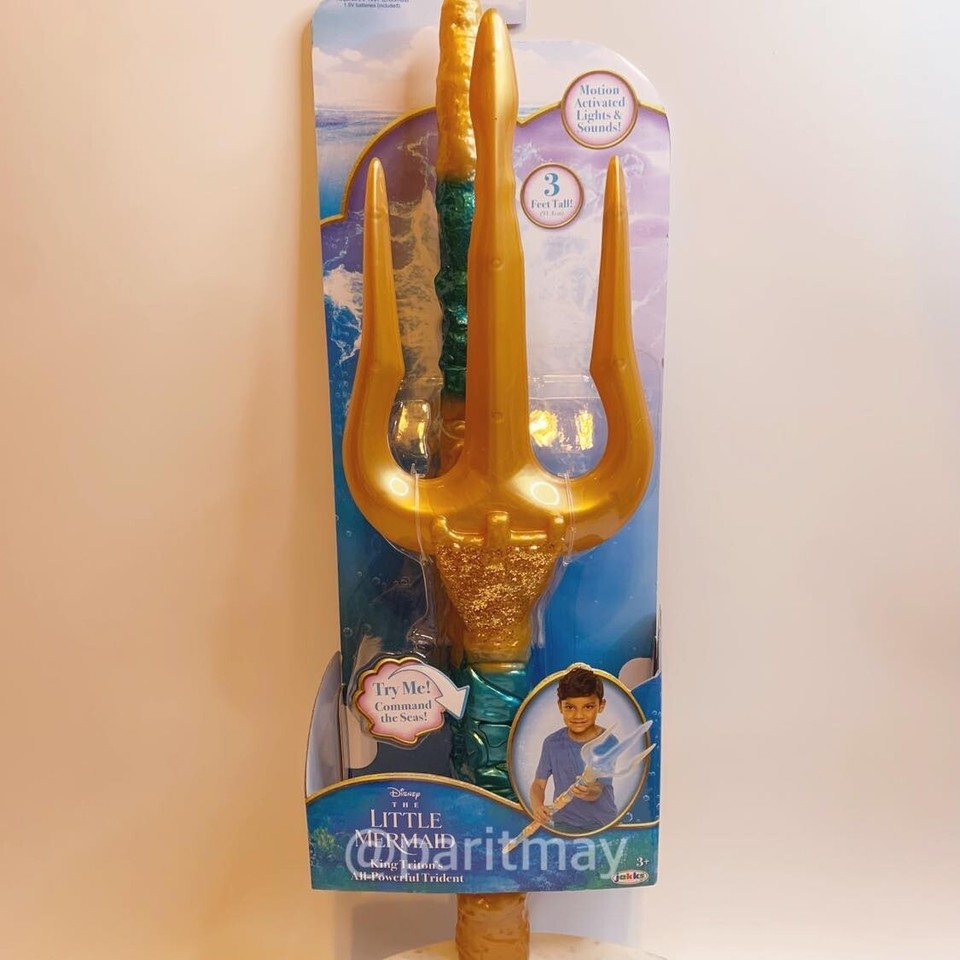 Disney The Little Mermaid Live Action King Triton's 'All Powerful ...