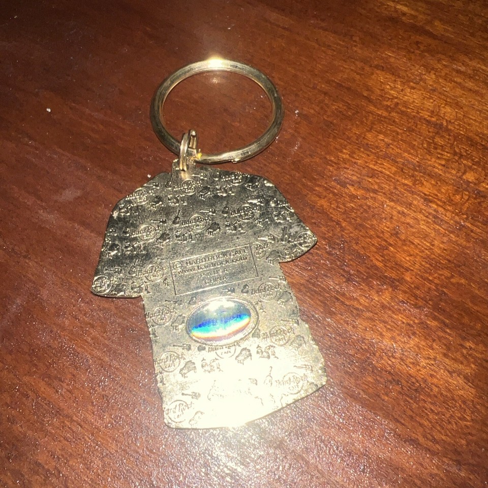 Nassau Bahamas Hard Rock Cafe Keychain / Key Chain / Keyring / Key Ring ...