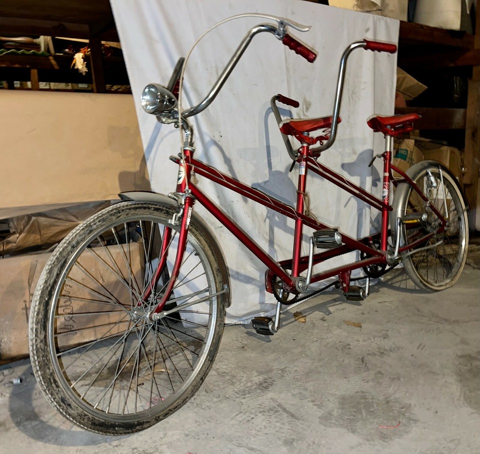 Huffy Daisy Western Flyer Tandem Bicycle (Vintage - 1960's) Huf3002-A17 ...