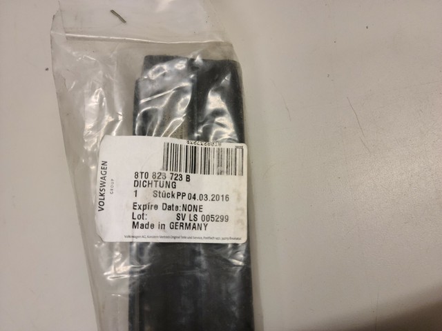 Engine Bay Seal 8T0823723B OEM B8 Audi S5 for sale online | eBay