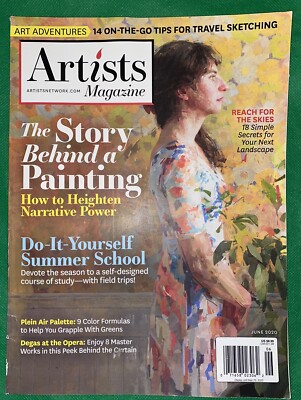 Artist Magazine Artist Network Arts June 2020 The Story Behind A ...