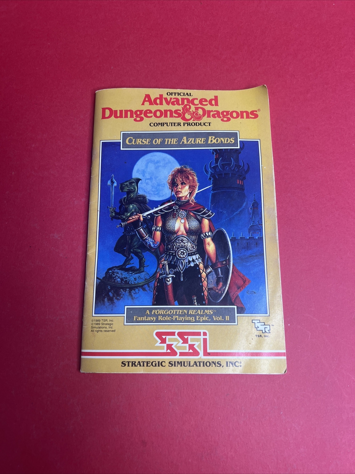 Advanced Dungeon And Dragons Curse Of The Azure Bonds Commodore 64 ...