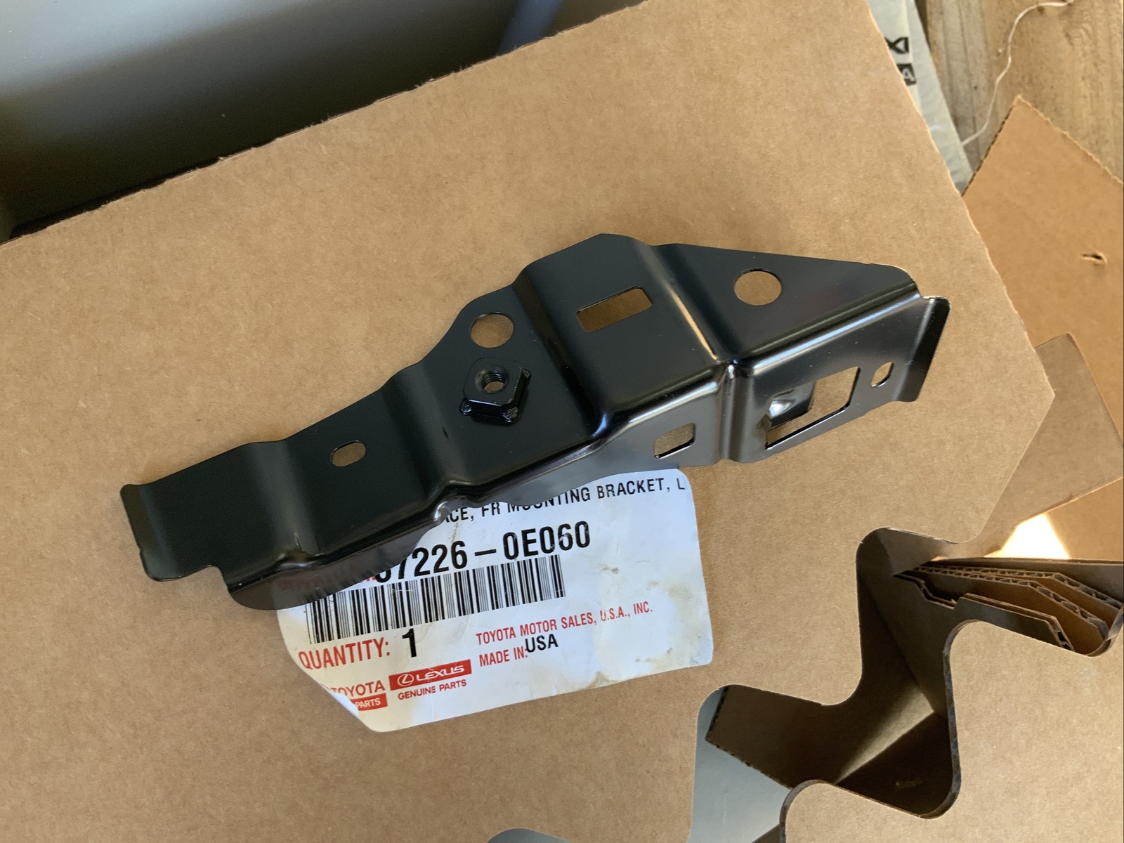 Toyota 572260E060 Genuine OEM Radiator Support Brace for sale online | eBay