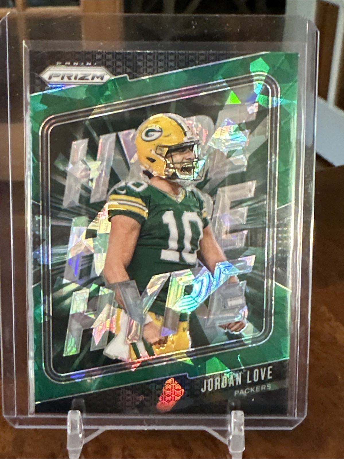 Jordan Love 2024 Prizm #101 Green Ice Price Guide - Sports Card Investor