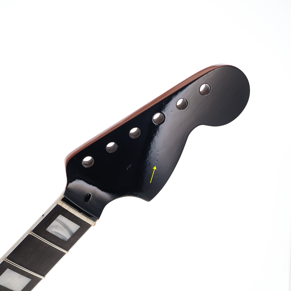 Telecaster Deluxe Neck Troublemaker Ebony Fretboard w/Block Inlays ...