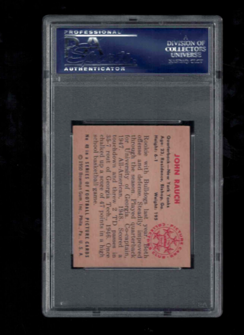 1950 Bowman - #48 John Rauch (RC) for sale online | eBay