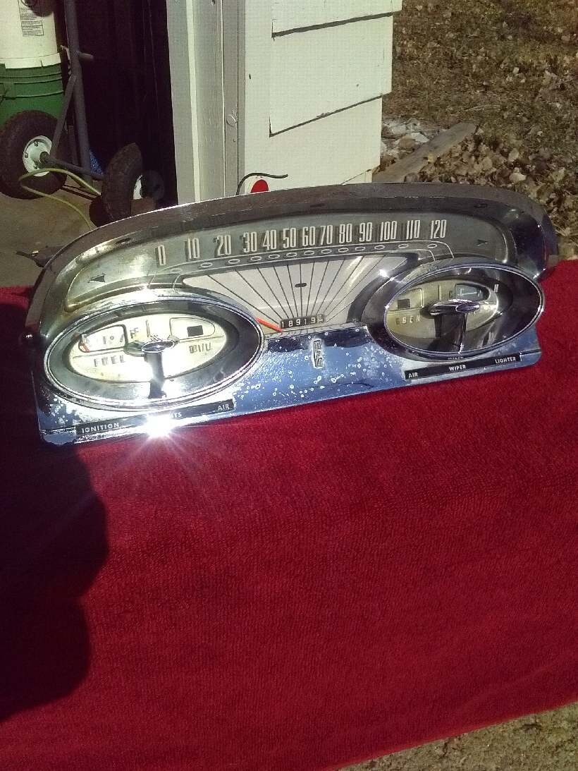 Ford Edsel dash gauge cluster 1959 | eBay