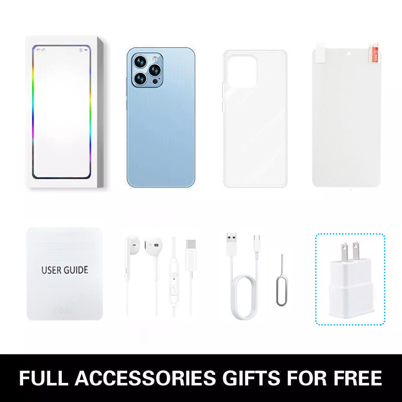 NEW i16 Pro Max 5G Unlocked Smartphone Android 6+128GB Dual SIM Cheap ...