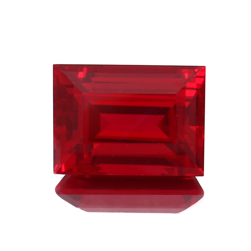 AAA Natural Flawless Mozambique Red Ruby Loose Gemstone Baguette Cut ...
