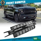 Fits For 2019-2022 Chevrolet Silverado 1500 Grille Front Bumper Grille ...