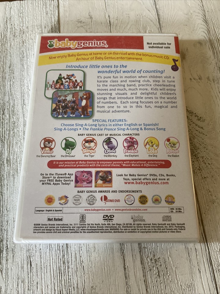 New Baby Genius: Favorite Counting Songs DVD 853076002467 | eBay