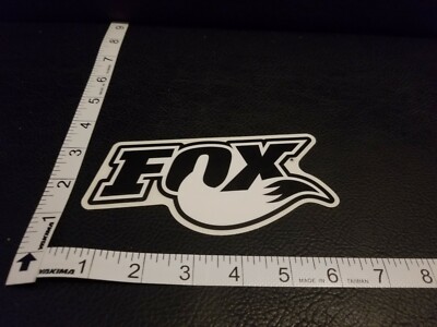 Fox Shocks Racing Decal Sticker | eBay