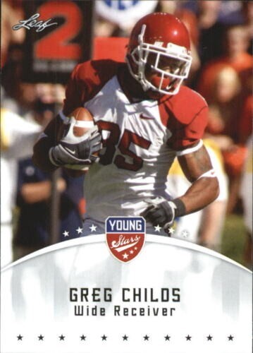 2012 Leaf Young Stars Draft #39 Greg Childs | eBay