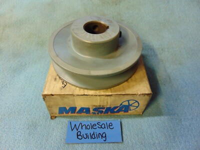 MASKA, PULLEY, MB40X7/8, 7/8" BORE, 3.95" OD, 7/8" FW, CAST IRON | eBay