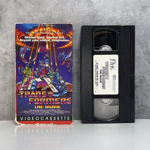 Transformers The Movie (1986) VHS F.H.E. Family Home Entertainment FHE ...