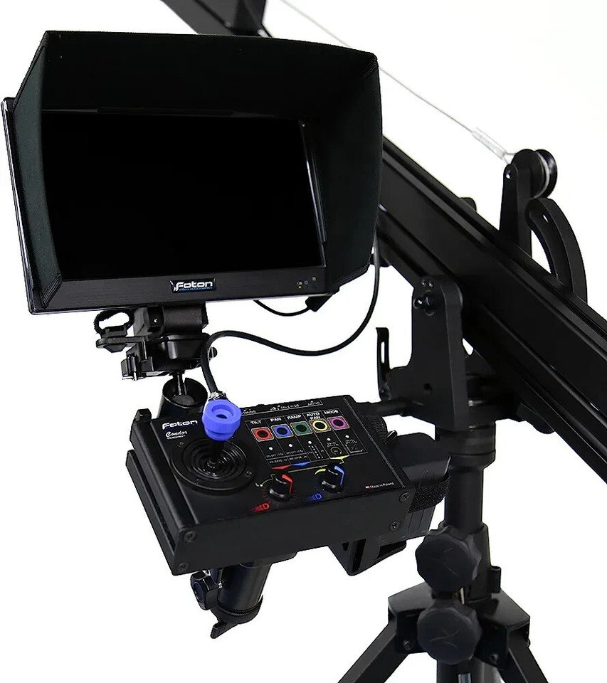 Foton Flamingo Duo Pro Set Camera Jib Crane with motorized Pan/Tilt ...