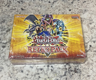 Yugioh Booster Box Retro Pack 1 ( x4 Booster Packs Per Box ) New SEALED ...