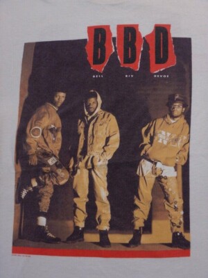 Vtg BBD Bell Biv Devoe Dope Heavy Cotton White All Size Shirt AA1268 | eBay