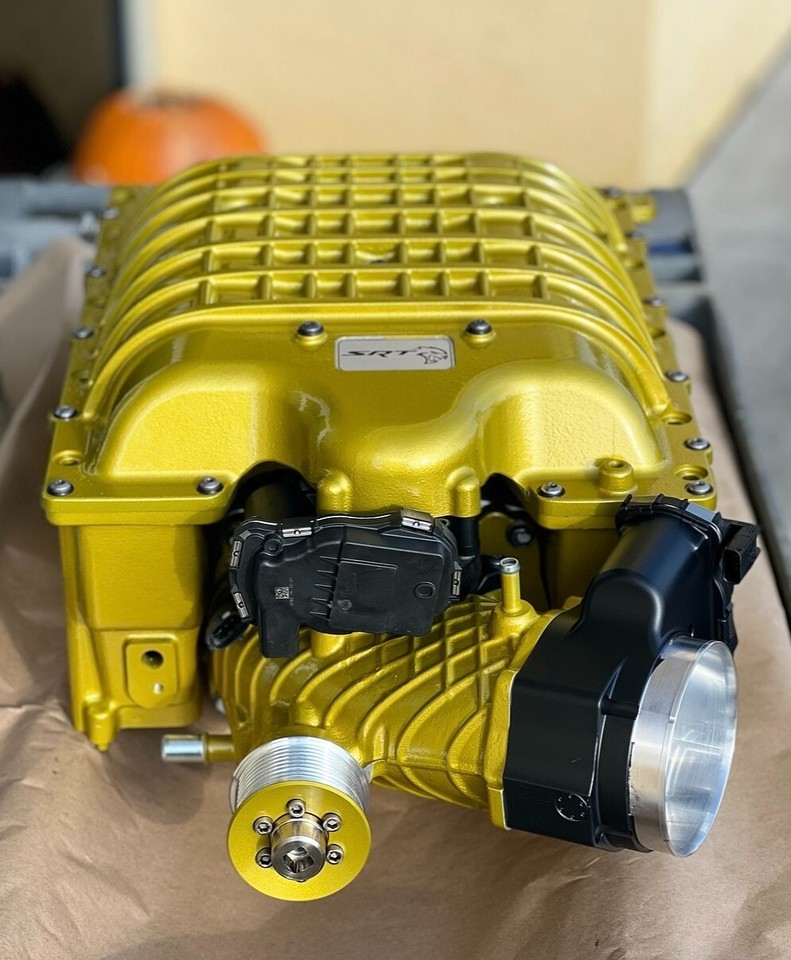 Race Ported 2.4L Hellcat Supercharger Custom Painted, Trackhawk, TRX ...