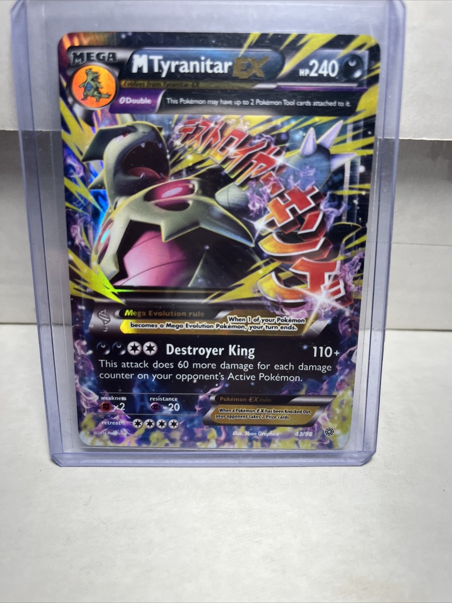 Tyranitar Mega Evolution Card